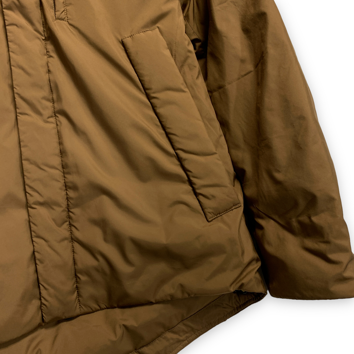 [S] Number Nine Logo Down Puffer Jacket Brown – StylisticsJapan.com
