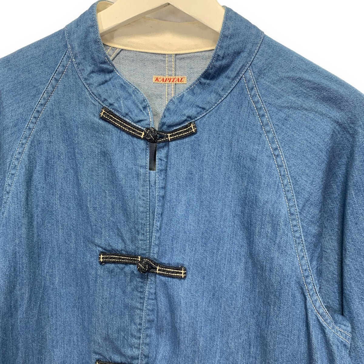 [M] Kapital Denim China Kung Fu Shirt Jacket – StylisticsJapan.com