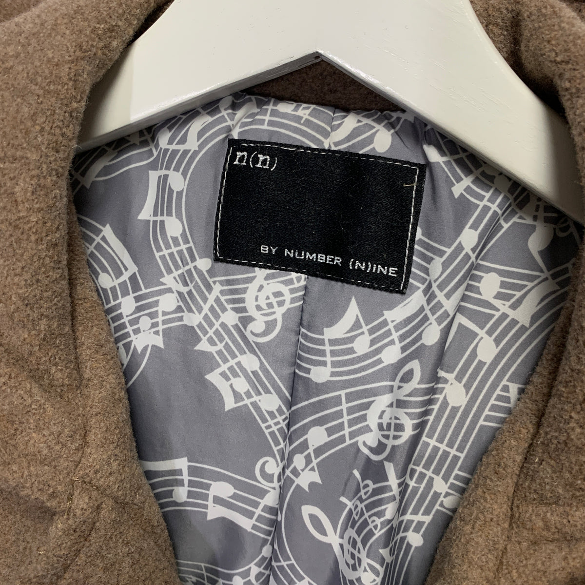 [M] Number Nine Wool Duffle Toggle Coat Jacket – StylisticsJapan.com